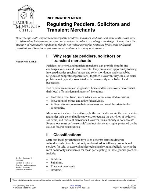 Transient Merchants