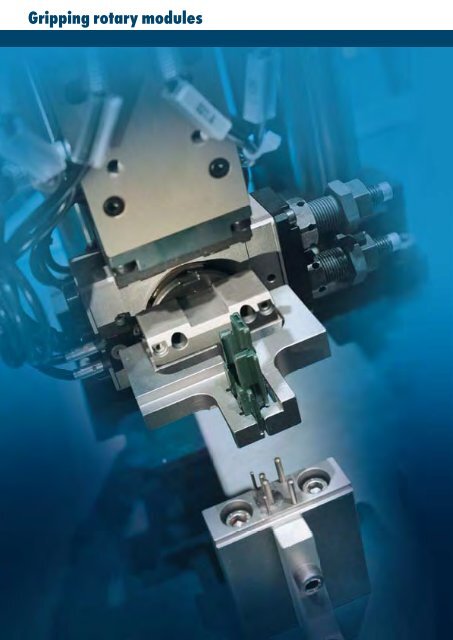 Gripping rotary modules
