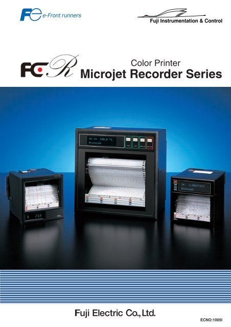 Microjet Recorder Series