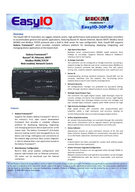 EasyIO-30P-SF