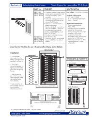 Douglas Switches - Douglas Lighting Control