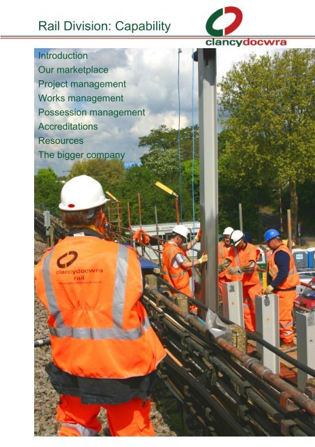 Rail Division Capability