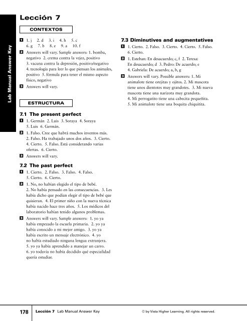 Lección 6 Contextos 1 co