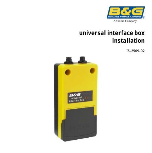 universal interface box installation