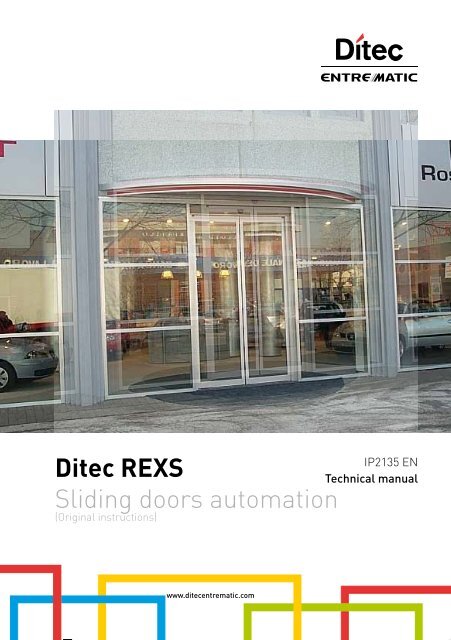 Ditec REXS Sliding doors automation