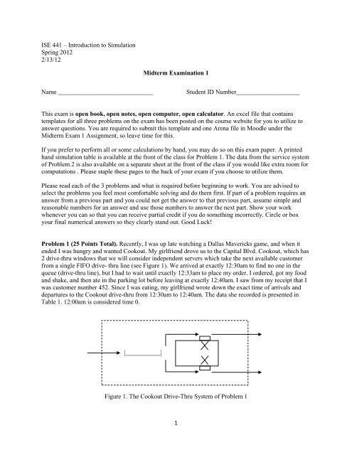 Midterm Exam 1 - Jeremy J. Tejada's Teaching Portfolio