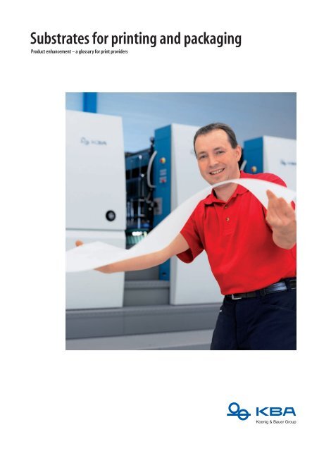 Substrates for printing and packaging - KBA