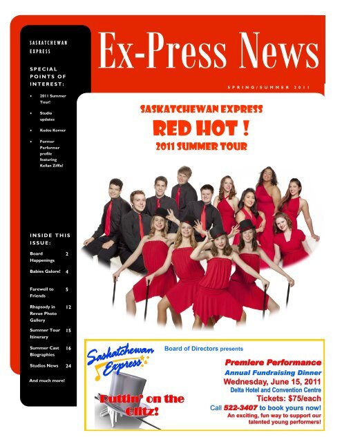 Spring Newsletter 2011 - Saskatchewan Express