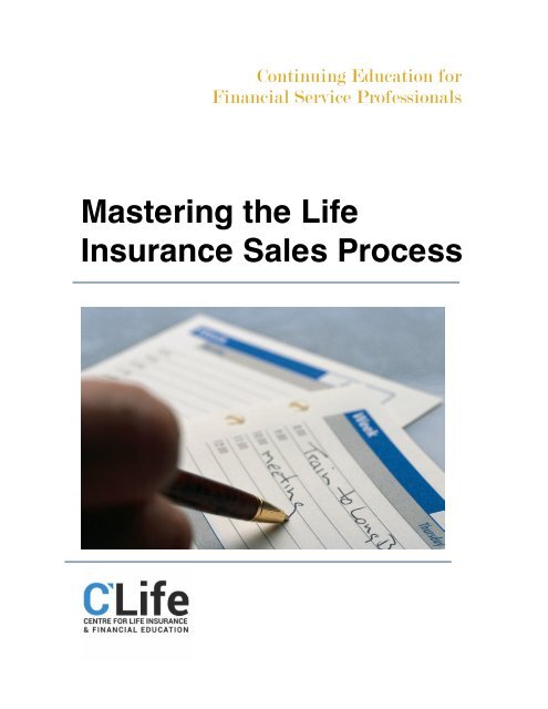 Mastering the Life Insurance Sales Process.pdf