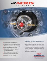 SpicerÂ® CTIS (Central Tire Inflation System)