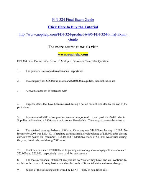 FIN 324 Final Exam Guide.pdf