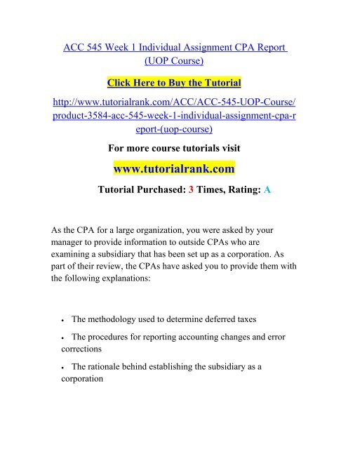 ACC 545 Week 1 Individual Assignment CPA Report.pdf