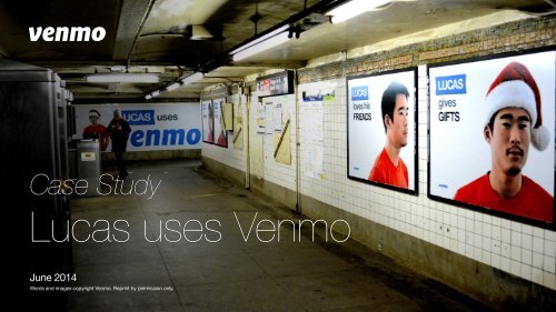 Lucas uses Venmo