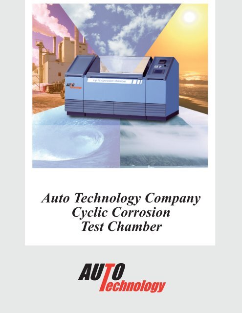 Cyclic Corrosion Test Chamber - Auto Technology Company