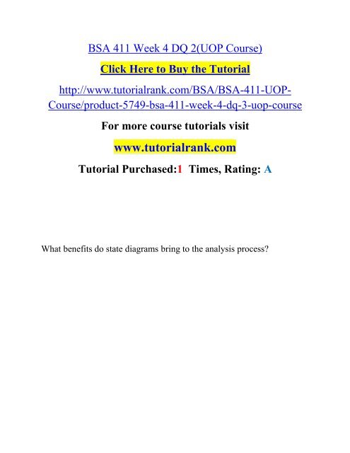 BSA 411 Week 4 DQ 2(UOP Course).pdf