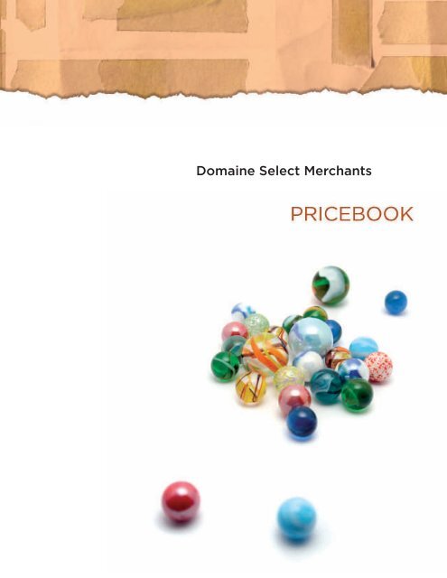 domaine select merchants new york - Domaine Select Wine Estates