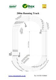 300m Running Track