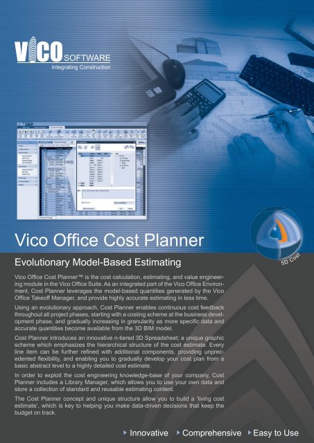 Vico Office Cost Planner