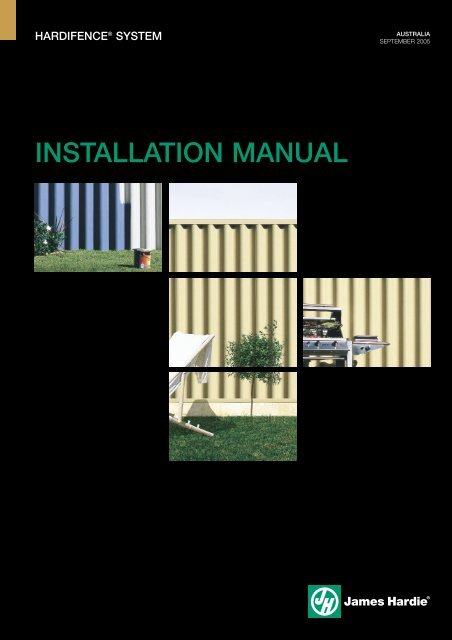 INSTALLATION MANUAL