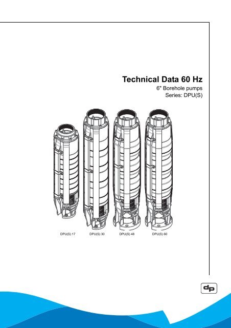 Technical Data 60 Hz - DP Pumps