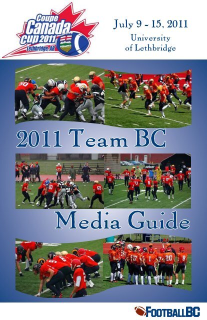 2011 Team BC Media Guide - Football BC