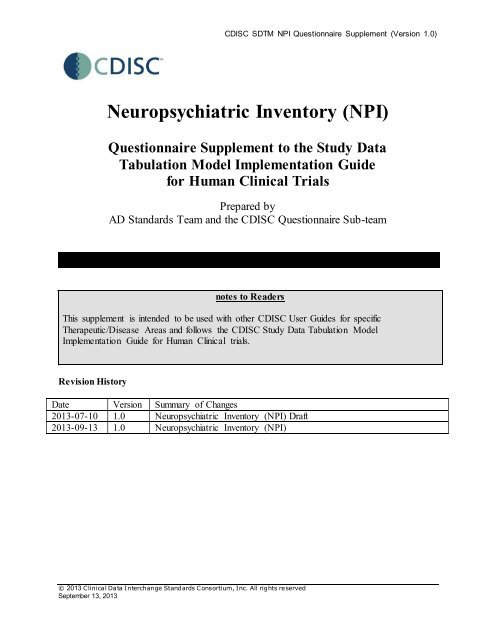 Neuropsychiatric Inventory (NPI)
