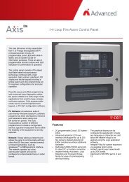 2-8 Loop Fire Alarm Control Panel