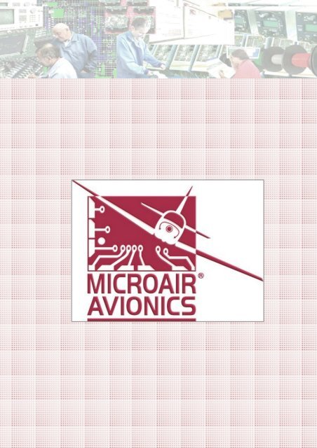Microair Avionics Capabilities Statement - 01R6