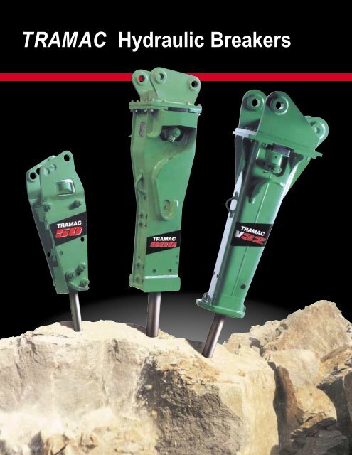 TRAMAC Hydraulic Breakers