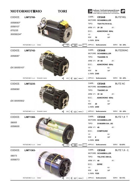 MOTOR -MOTEUR -MO TORI