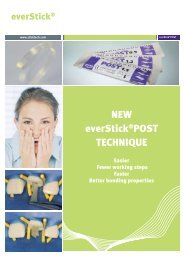 everStick®C&B fibre reinforced bridge for anterior region ... - StickTech