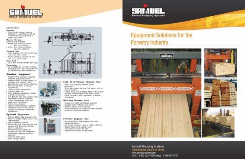 Samuel SLP-25 Compression Strapping Machine