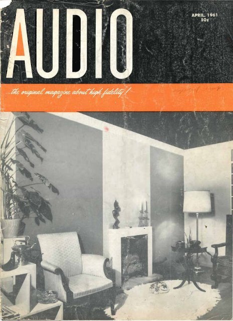 Audio magazine April 1961 - Vintage Vacuum Audio