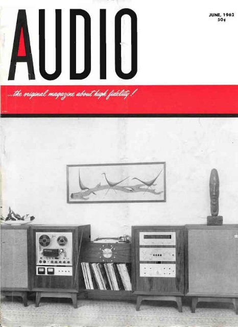 Audio Magazine June 1962 - Vintage Vacuum Audio