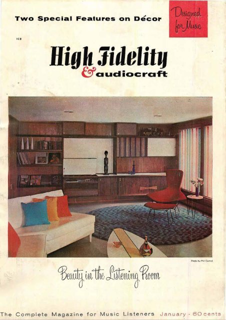High Fidelity magazine January 1959 - Vintage Vacuum Audio