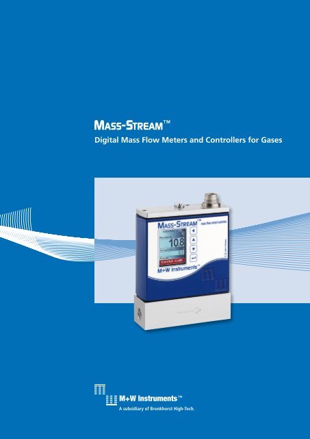 Digital Mass Flow Meters and Controllers for Gases