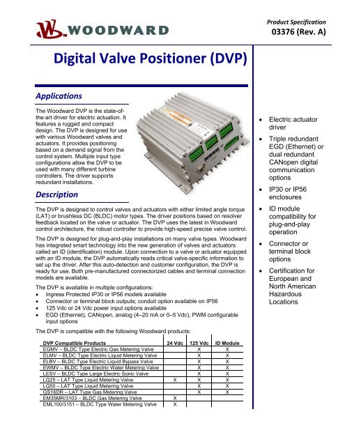 Digital Valve Positioner (DVP)