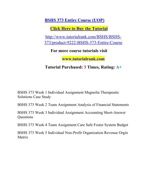 BSHS 373 Entire Course (UOP).pdf