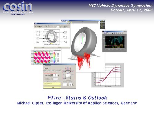 FTire – Status & Outlook - MSC Software