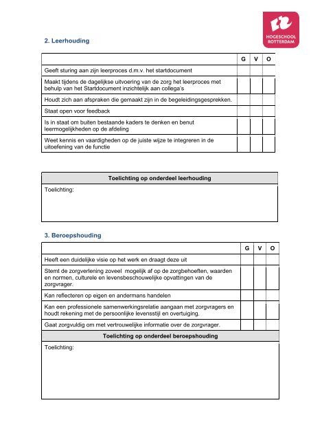 360 Graden Feedback Formulier Zorg