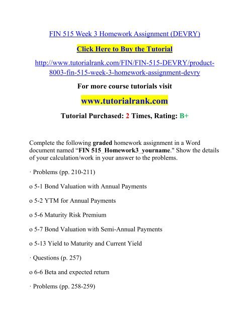FIN 515 Week 3 Homework Assignment.pdf