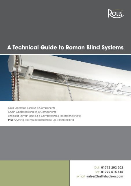 A Technical Guide to Roman Blind Systems