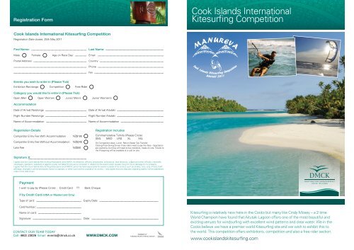 Cook Islands International Kitesurfing Competition