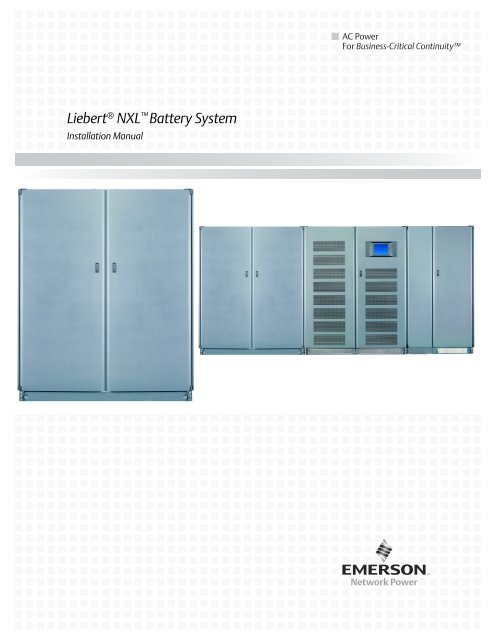 Liebert Nxl Battery Cabinet | Cabinets Matttroy
