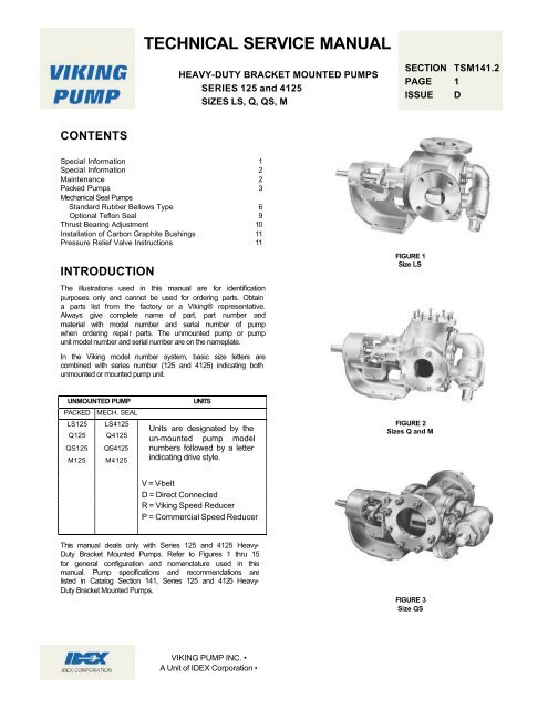 TECHNICAL SERVICE MANUAL