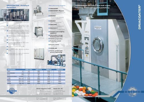 D R IA C O A T E R - DRIAM