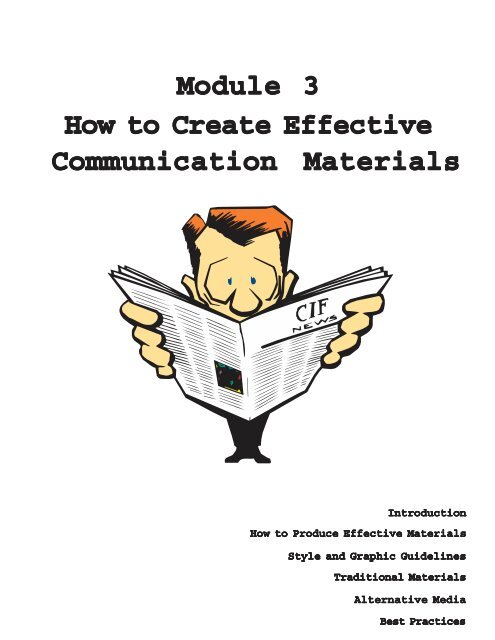 Module 3 How to Create Effective Communication Materials