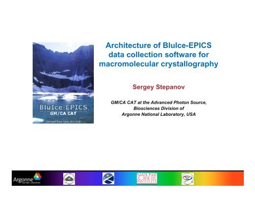 Architecture of BluIce-EPICS data collection software for ...