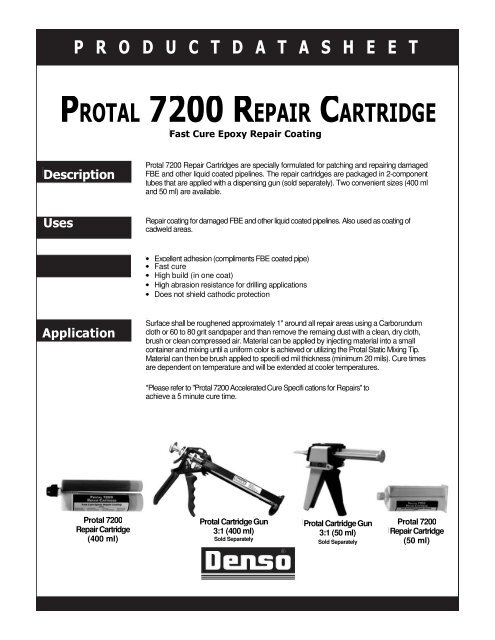 PROTAL 7200 REPAIR CARTRIDGE