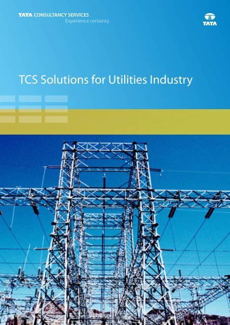 TCS Solutions for Utilities Industry